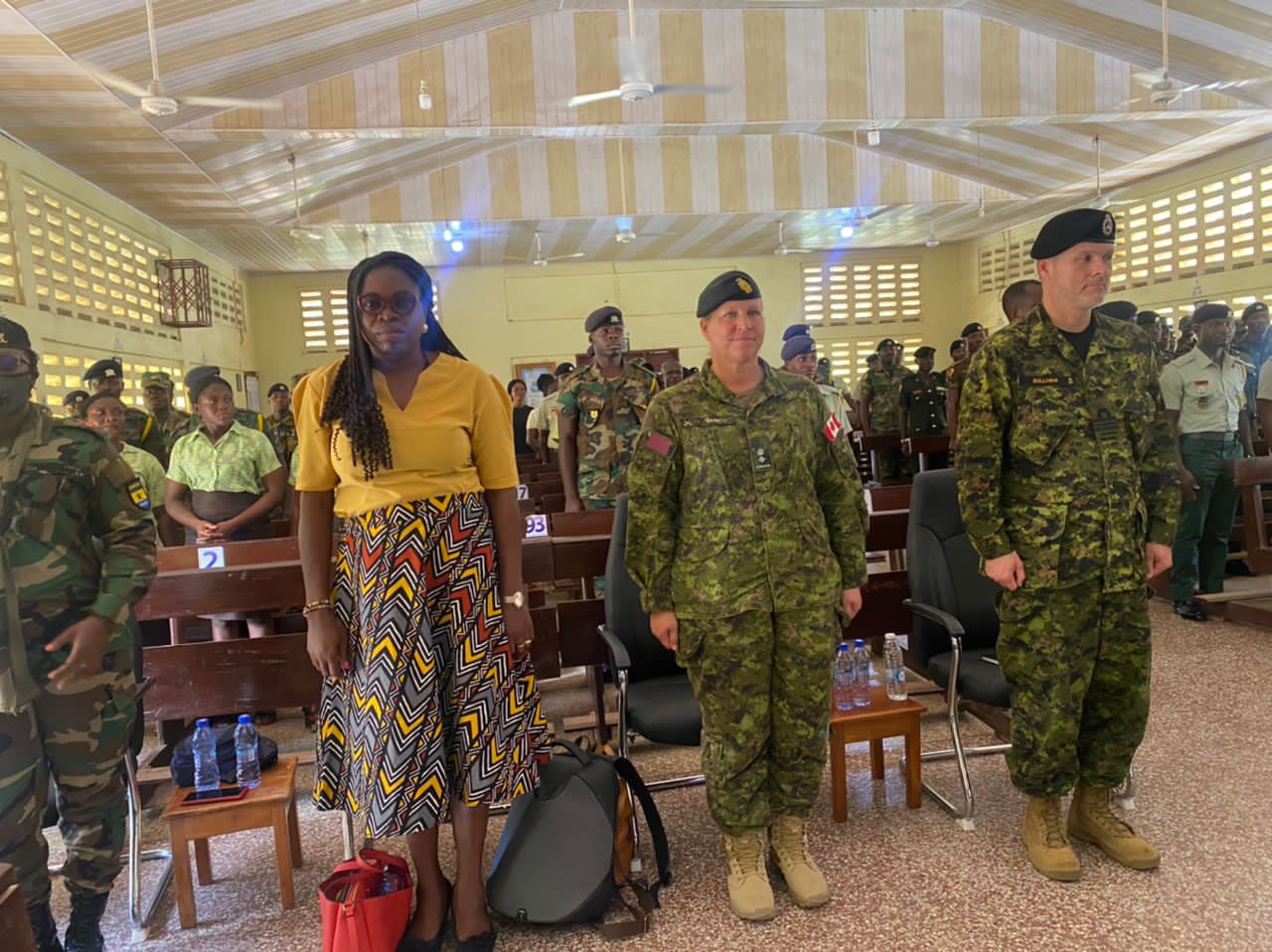 Addressing gender issues in GAF: Project team begin Garrison tour of ...