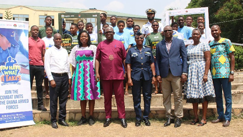 Schools Sensitization Campaign on Career Opportunities within The Ghana ...